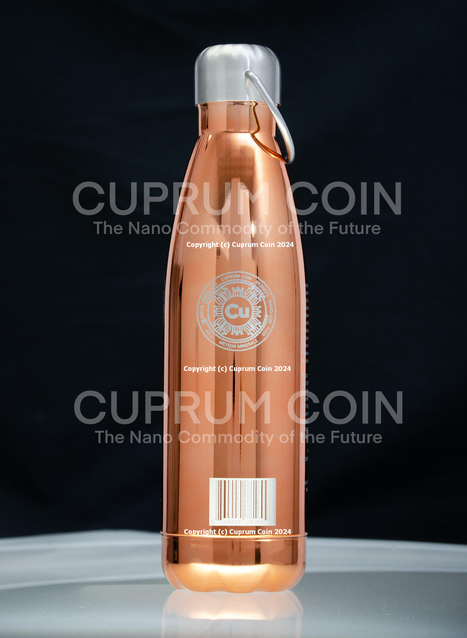 Cuprum Coin created a package of 500g of nano copper powder, with an ...